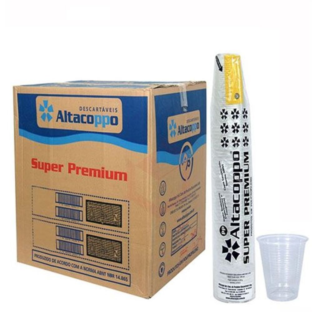 Altacoppo Copo Abnt/12 Branco 200Ml C/25X100 - castropil
