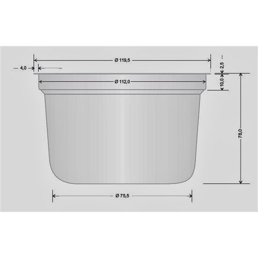Plaszom Pote 500Ml Prd534 St125 C/T C/14X25 - castropil