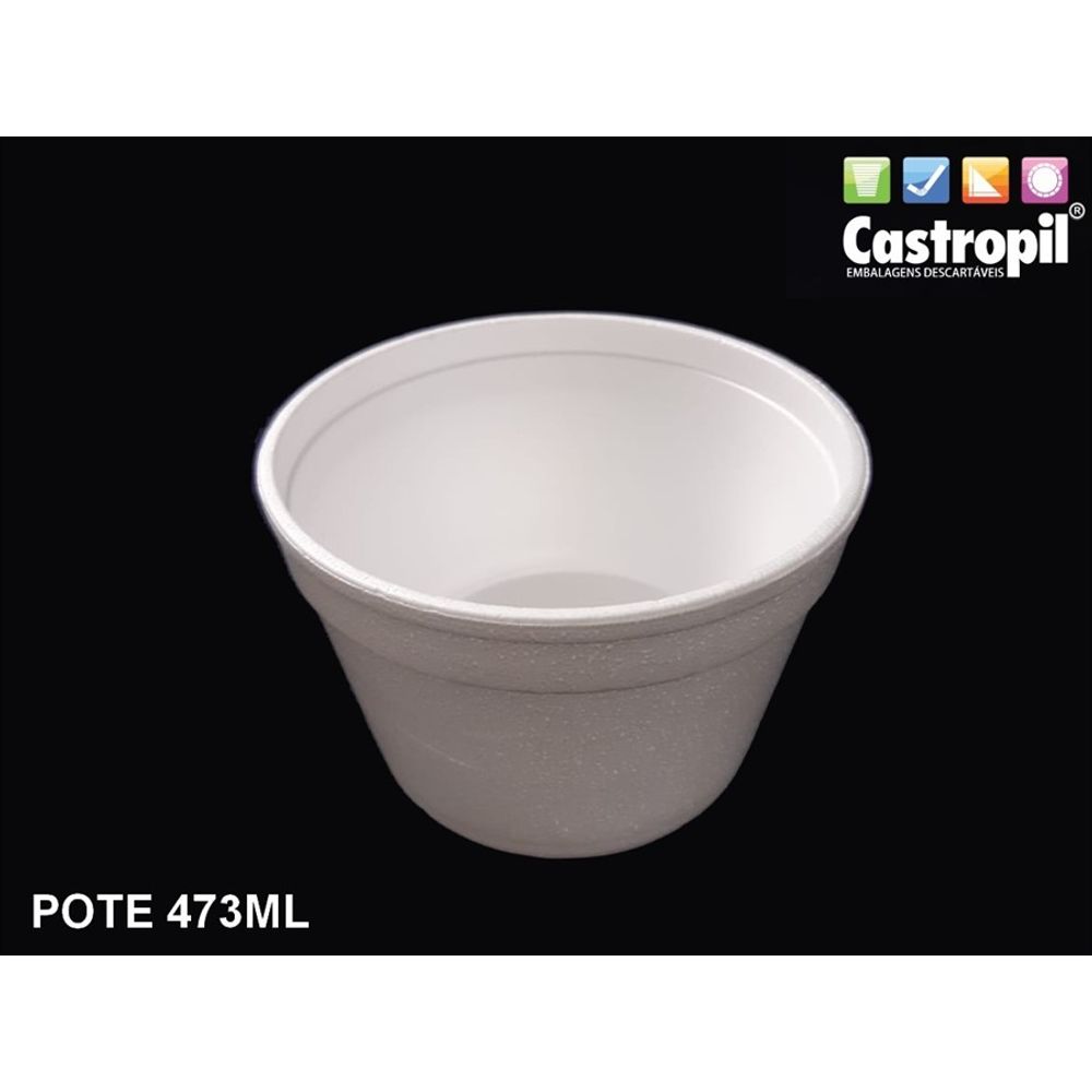 Darnel Pote 473Ml (16Oz) Isopor C/25X20 - castropil