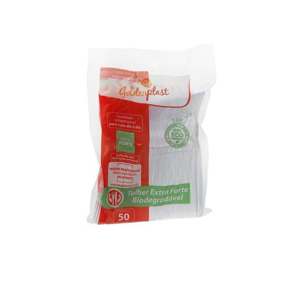 Goldenplast Garfo Master Cristal Bio C/20X50 - castropil