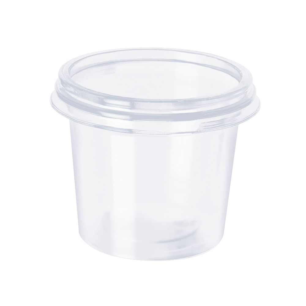 Copobras Kit-750Ml Pote Pp Tr C/Tp C/10X25 - castropil