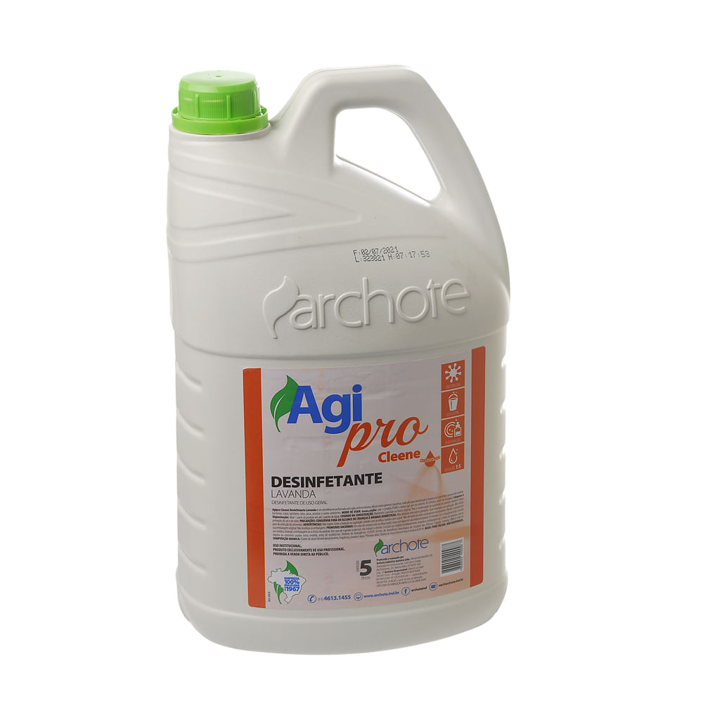 Archote Desinfetante Lavanda Agi-Pro C/5Lt - castropil