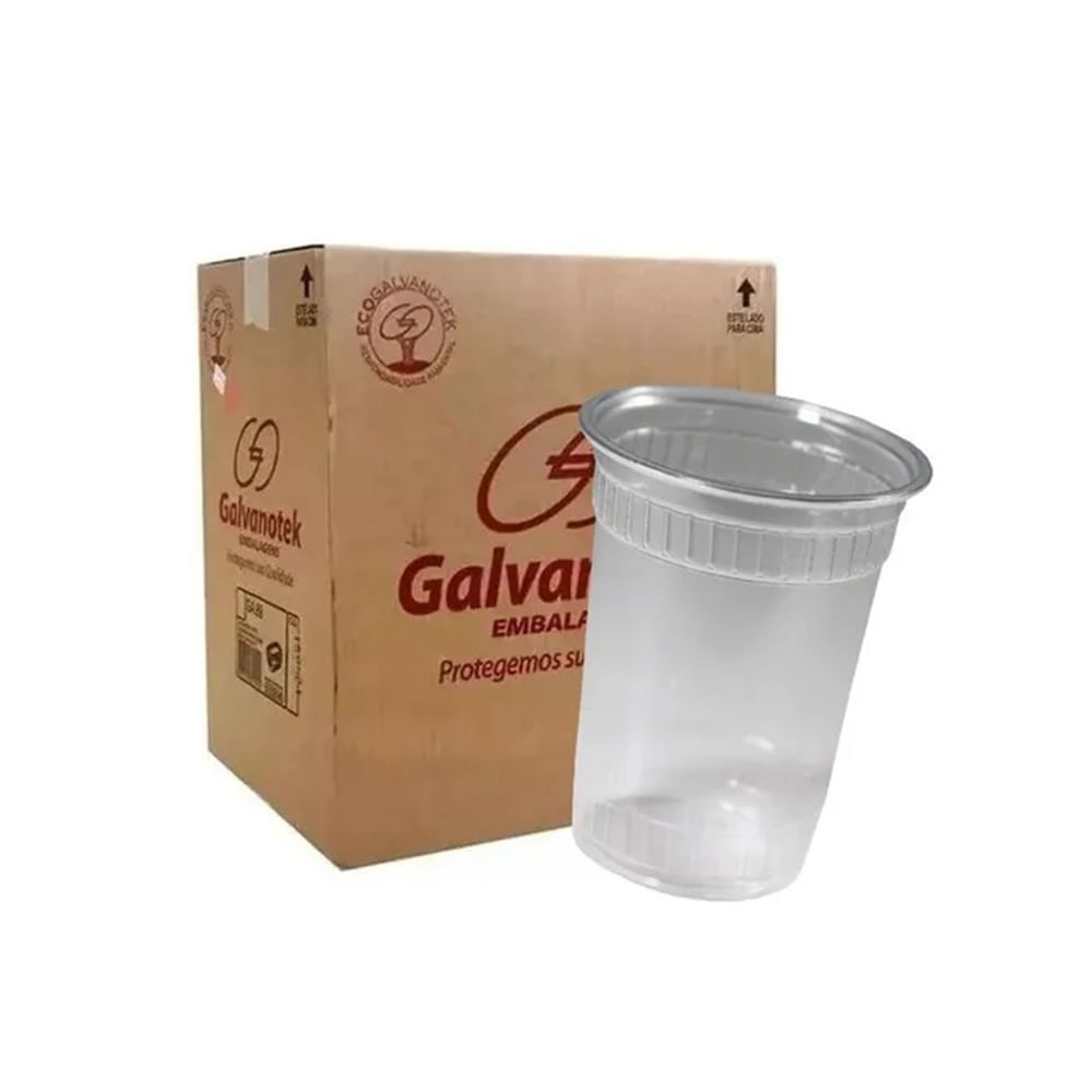 Galvanotek G-850 Copo Pet 500Ml C/50 - castropil