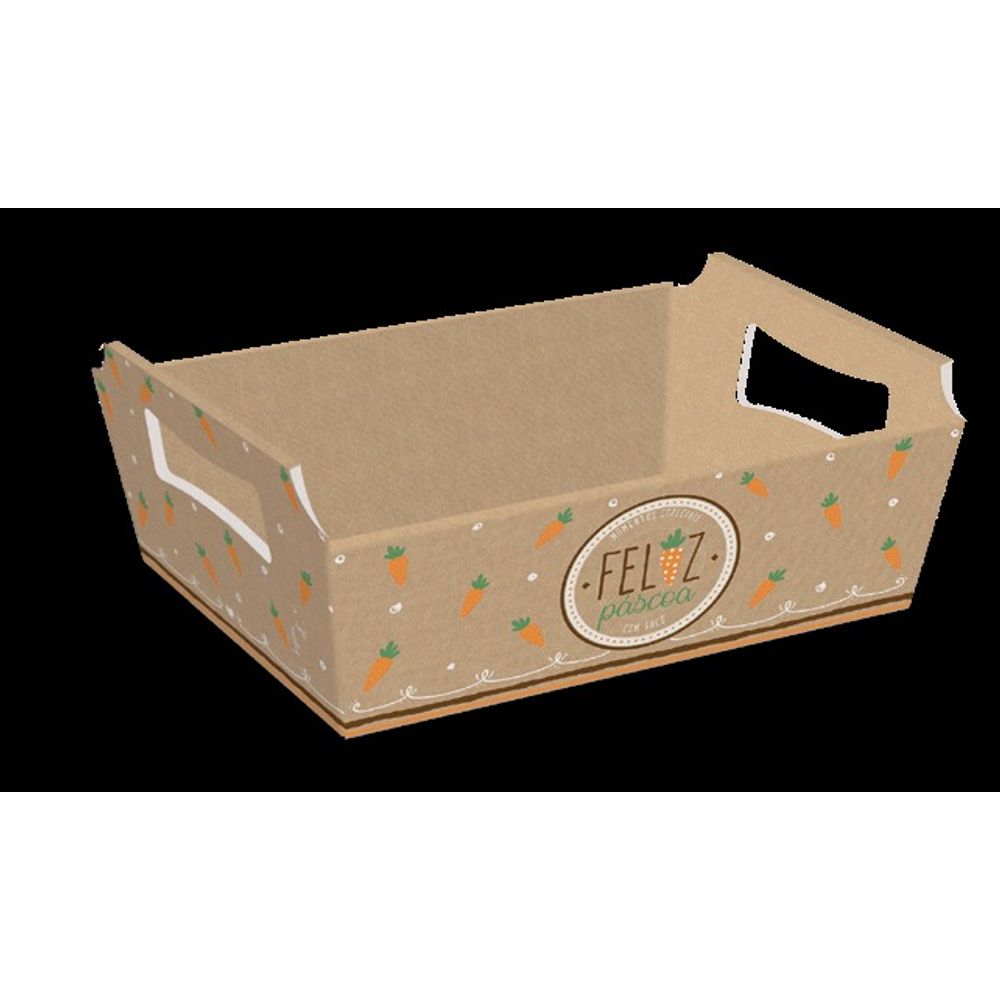 Carber Cesta Papel Feliz Com Voce P - castropil